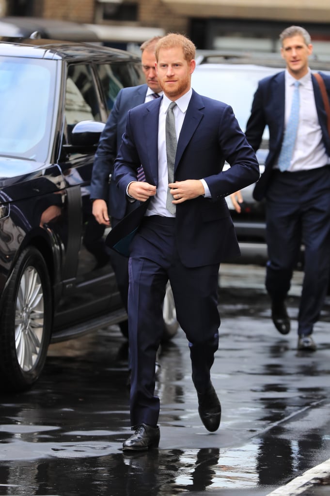 Prince Harry Visits King's College London March 2019 | POPSUGAR Celebrity