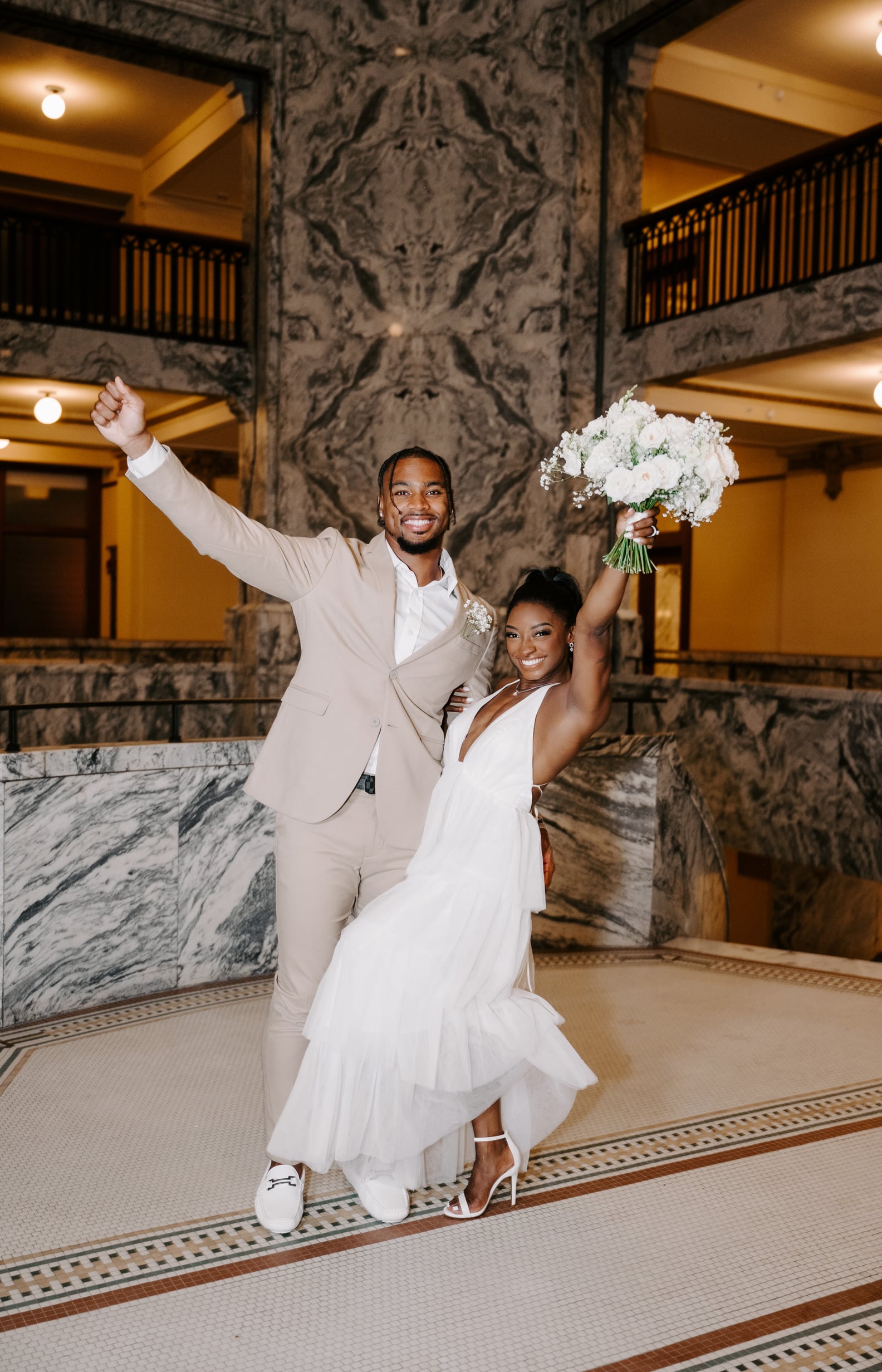Simone Biles and Jonathan Owens Are Married | PS Celebrity