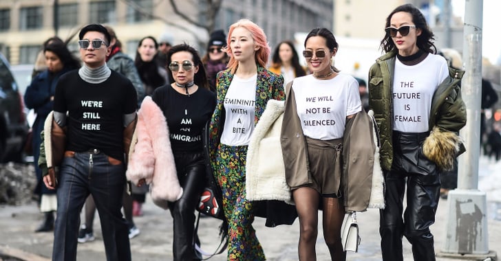 Activist Street Style at Fashion Week | POPSUGAR Fashion