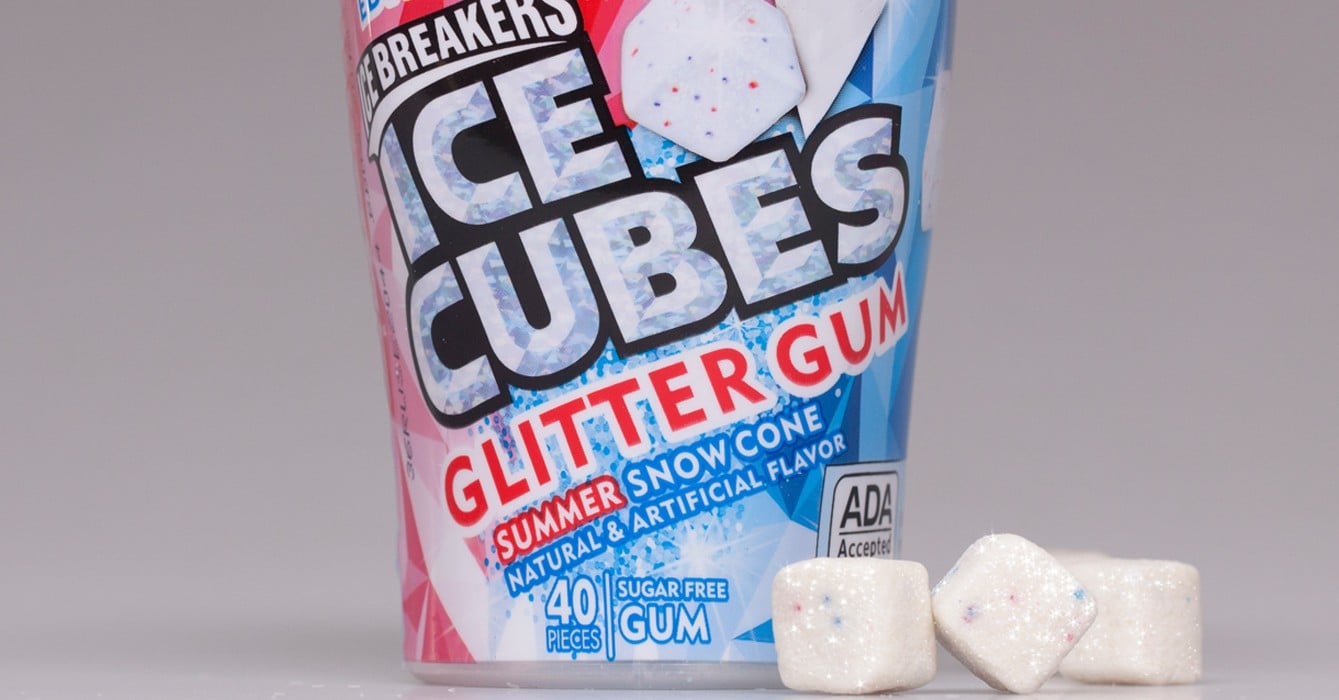 Ice Breakers Glitter Snow Cone Gum | PS Food