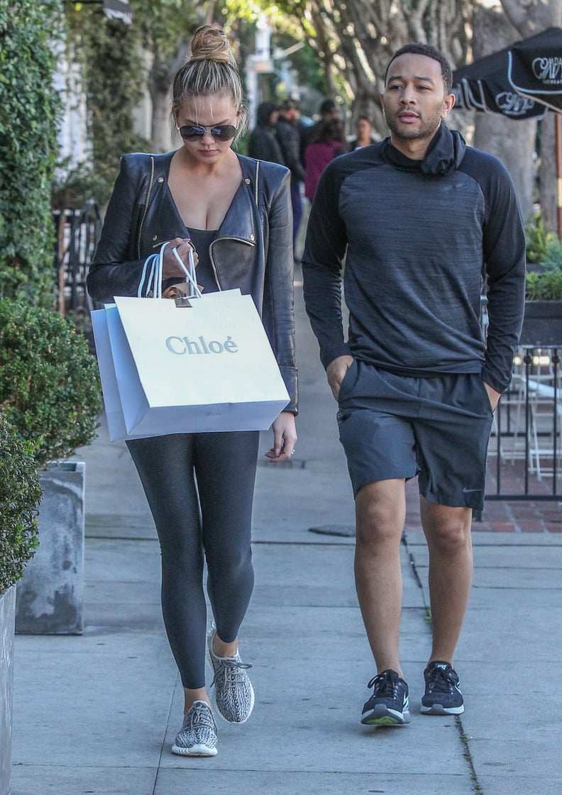 John Legend and Chrissy Teigen Shopping in LA December 2015 | PS Celebrity