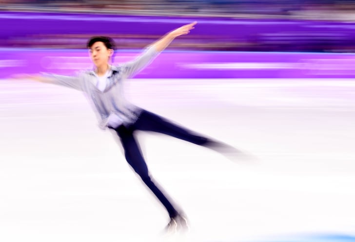 Vincent Zhou Lands Quadruple Lutz Figure Skating at Olympics | POPSUGAR ...