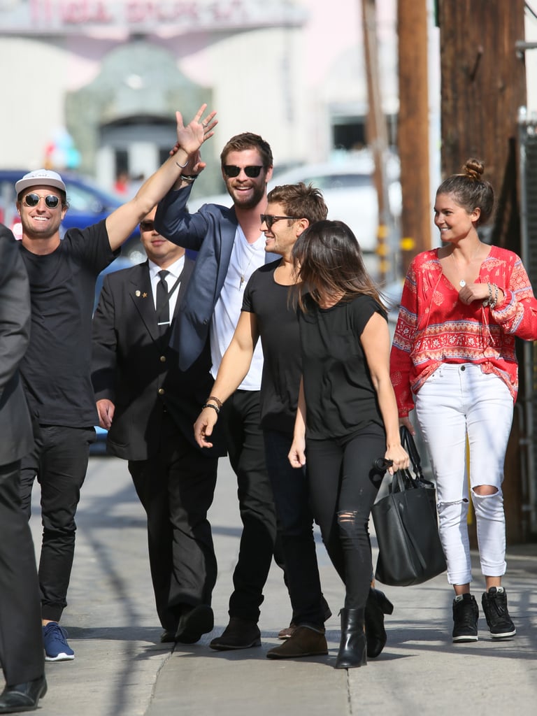 Chris Hemsworth Out in LA April 2016 | POPSUGAR Celebrity