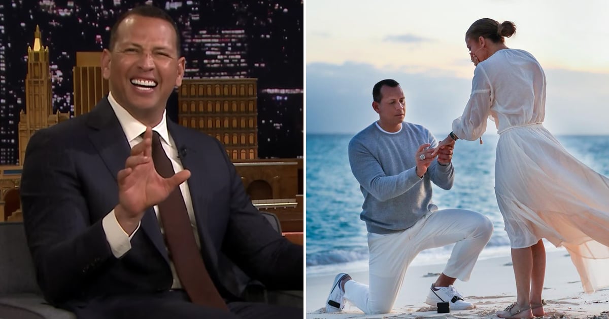 Alex Rodriguez On The Tonight Show 2019 Popsugar Celebrity