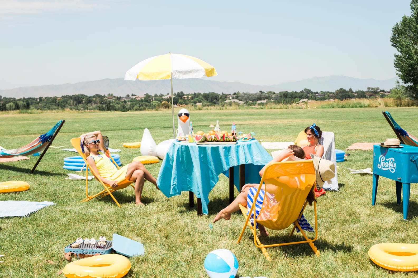 How To Throw a Pool-Less Party | PS Home