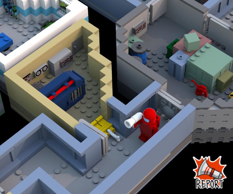 Among Us Lego Ideas "The Skeld" Map Set | POPSUGAR Family