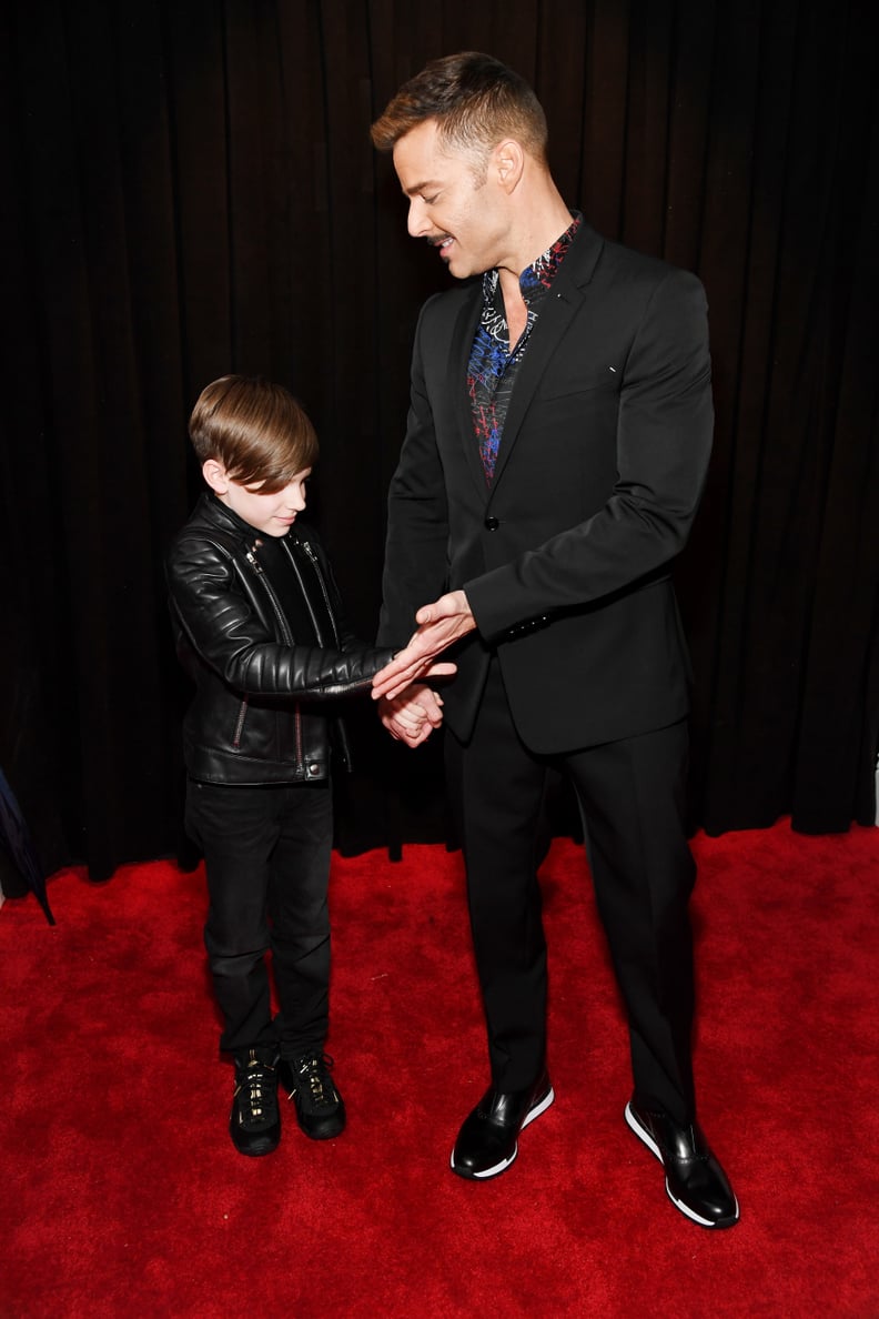 Ricky Martin and His Son at the 2019 Grammys | PS Celebrity