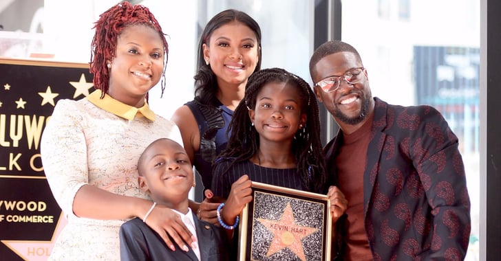 Kevin Hart and His Family at Hollywood Walk of Fame Ceremony | POPSUGAR ...