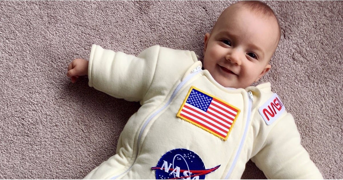 Dad Turns Onesie Into NASA Spacesuit | POPSUGAR Family
