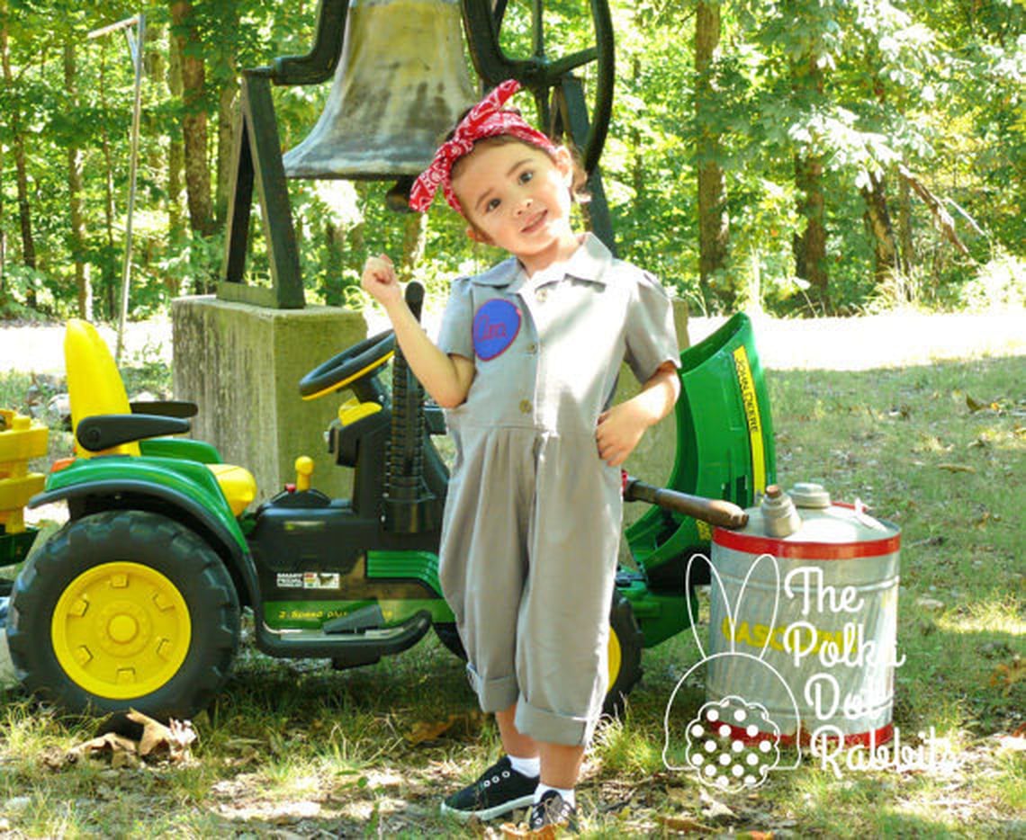 DIY Overalls Halloween Costumes For Kids | PS Family