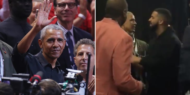 Barack Obama and Drake at the 2019 NBA Finals | POPSUGAR Celebrity