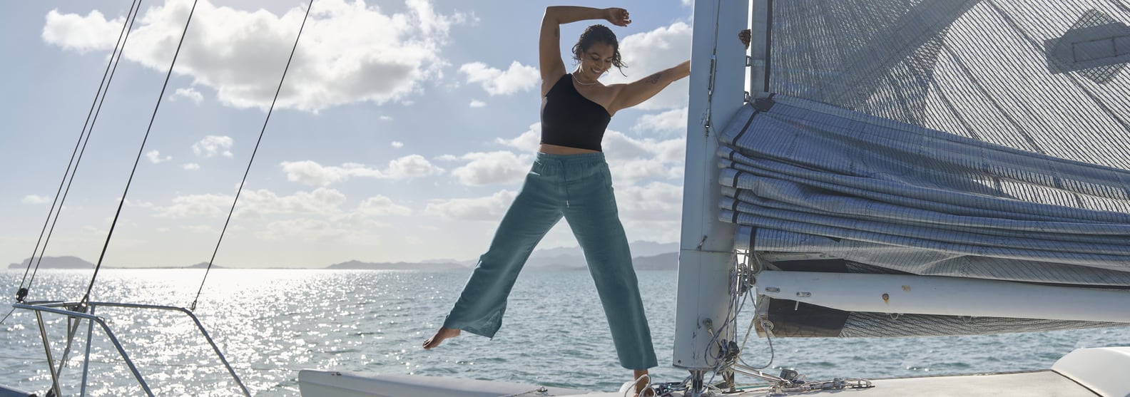 Athleta Outfits to Pack for Spring Beach Vacations | PS Fashion