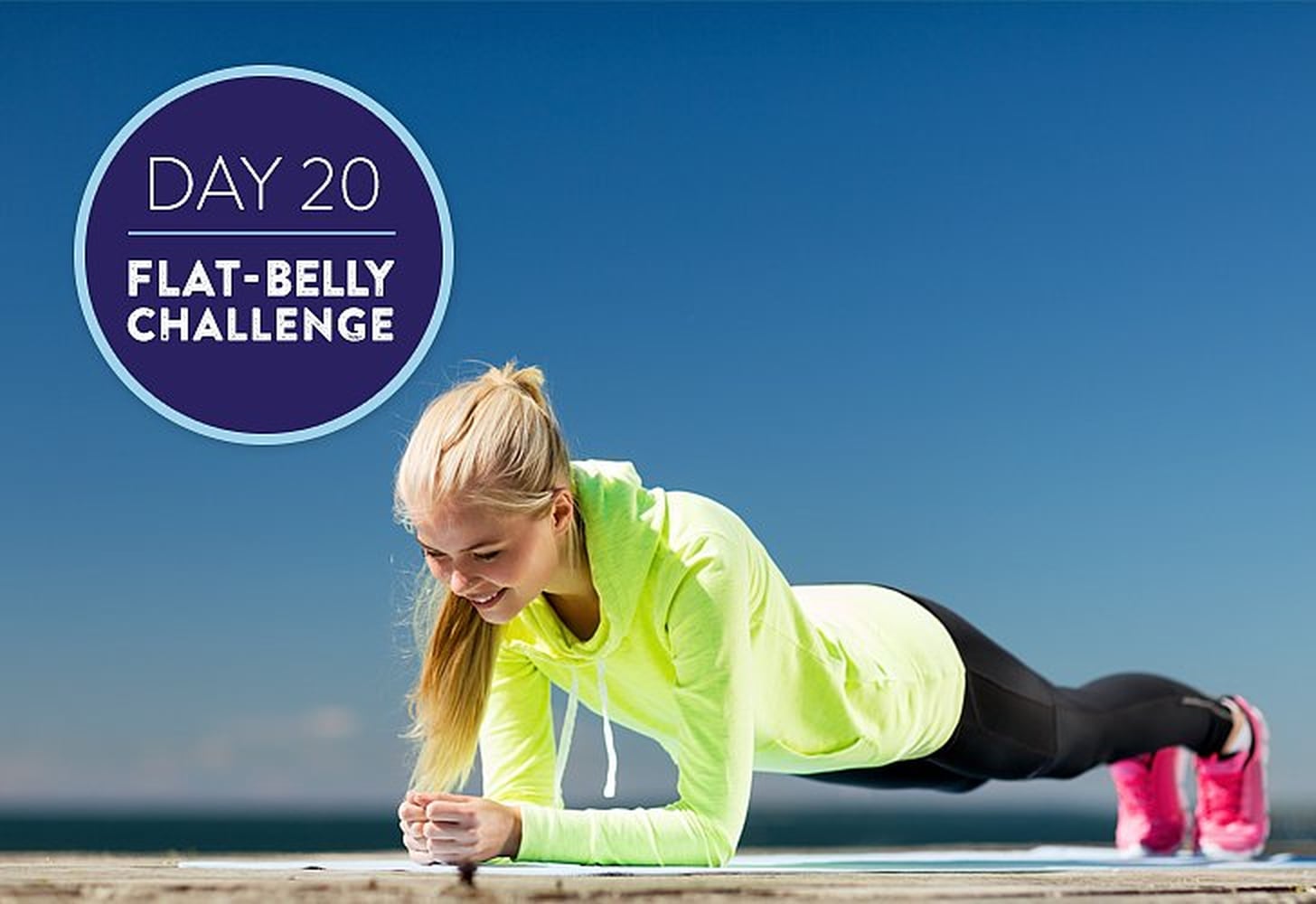 21-Day Flat-Belly Challenge | POPSUGAR Fitness