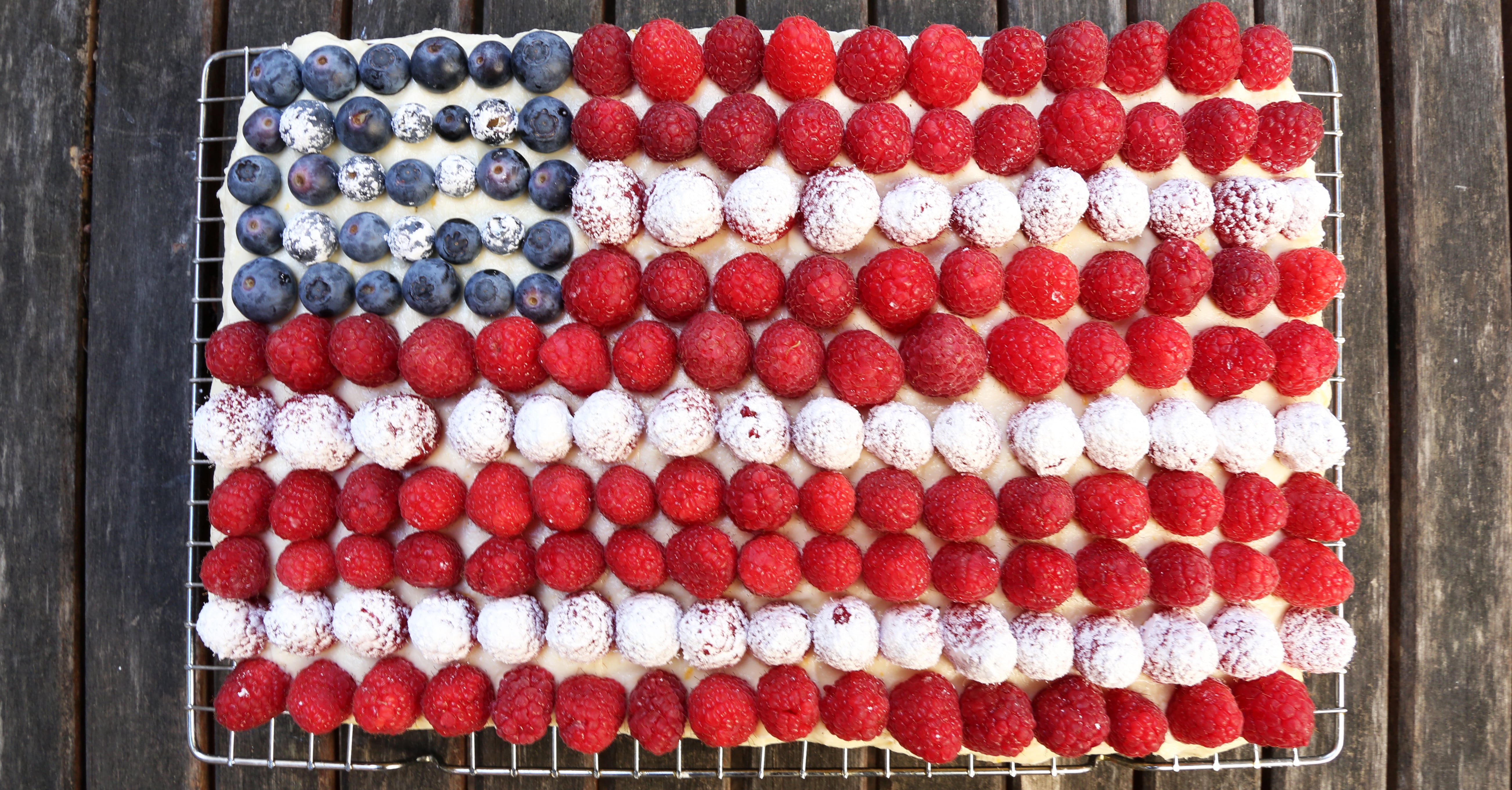 Easy Flag Cake Recipe | PS Food