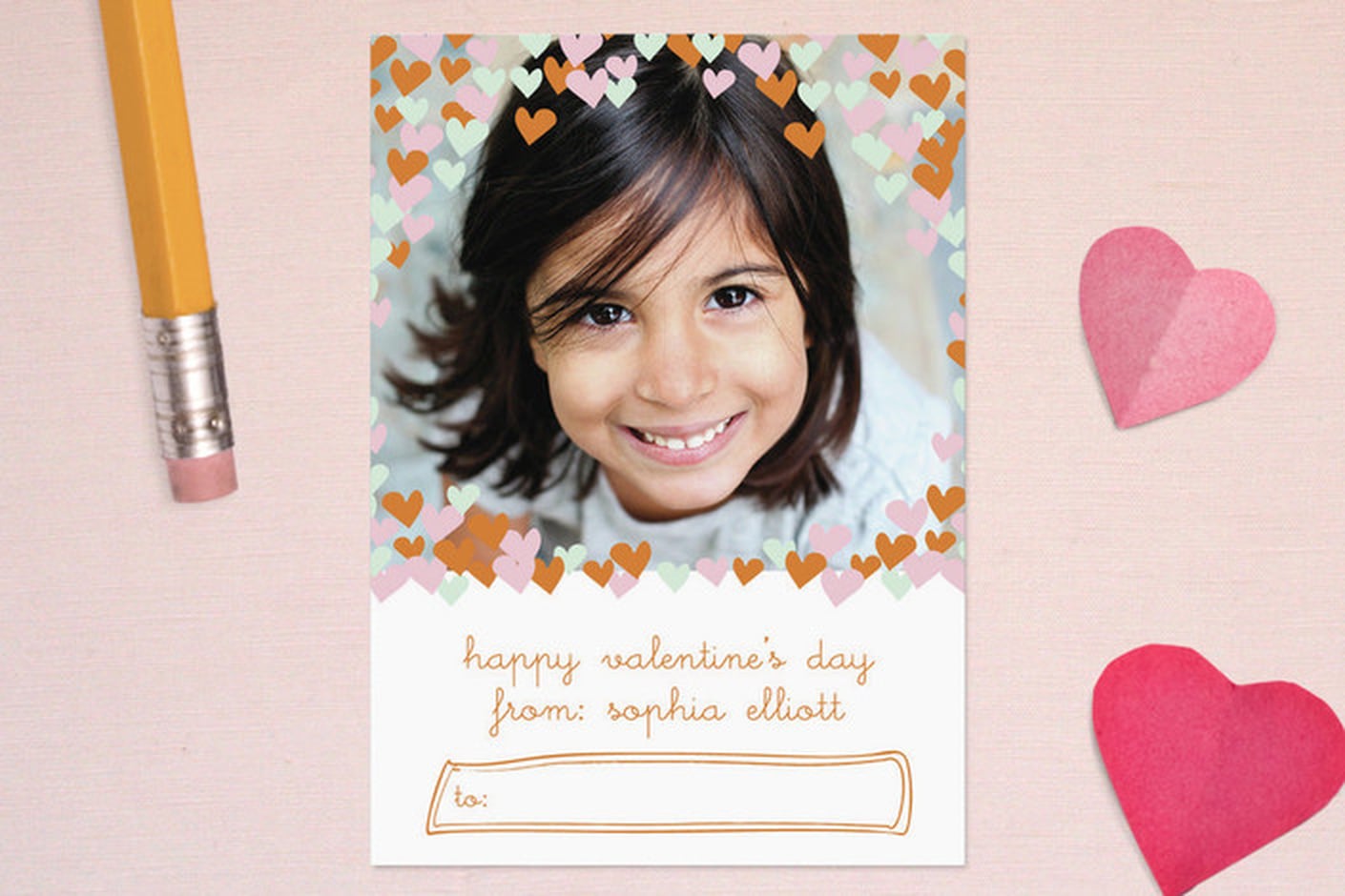 Photo Valentine's Day Cards For Kids | PS Family