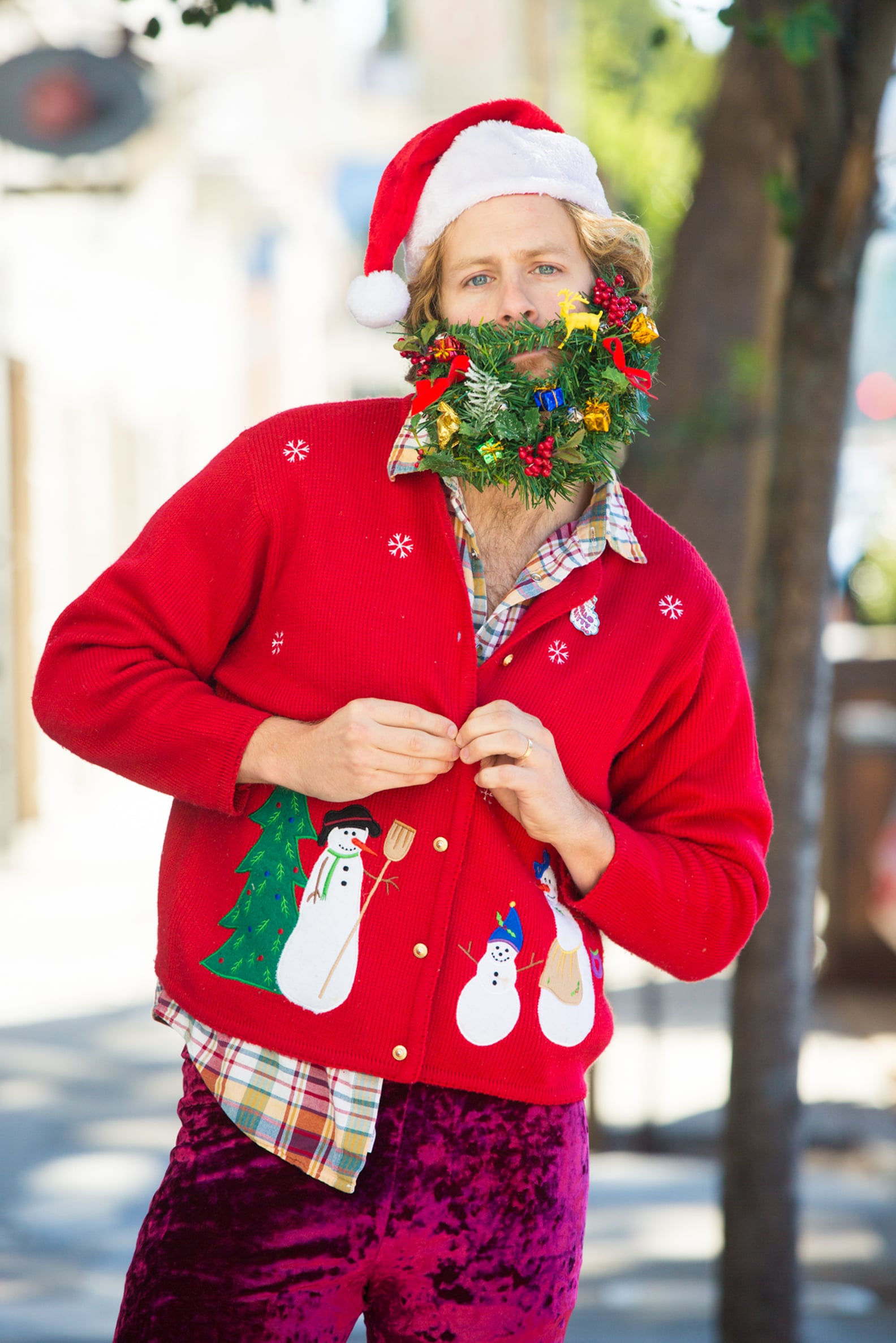Holiday Beard Photos | PS Beauty