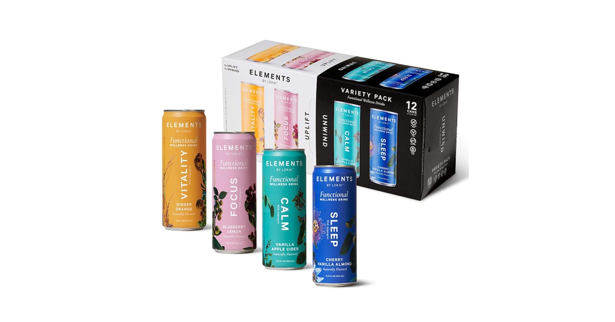 Variety Functional Wellness Drinks by Elements | Best Canned Drinks on ...