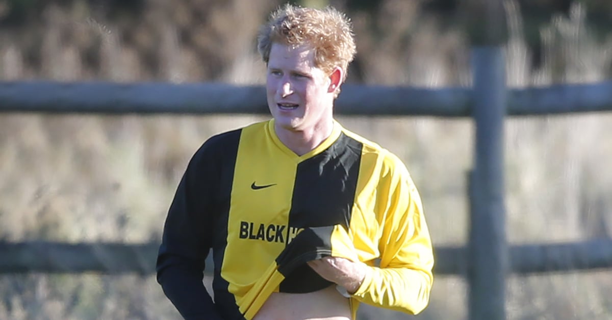 Prince Harry Playing Soccer on Christmas Eve 2014 | PS Celebrity