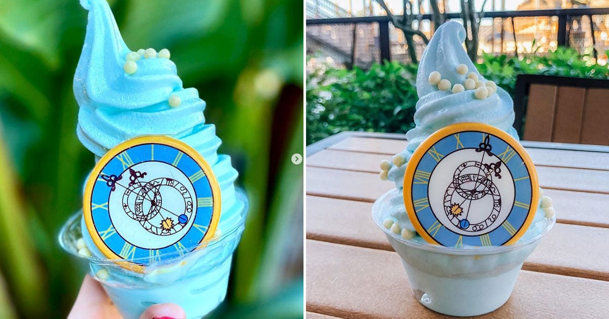 Disney Just Debuted a Cinderella Ice Cream With White Pearls | PS Food