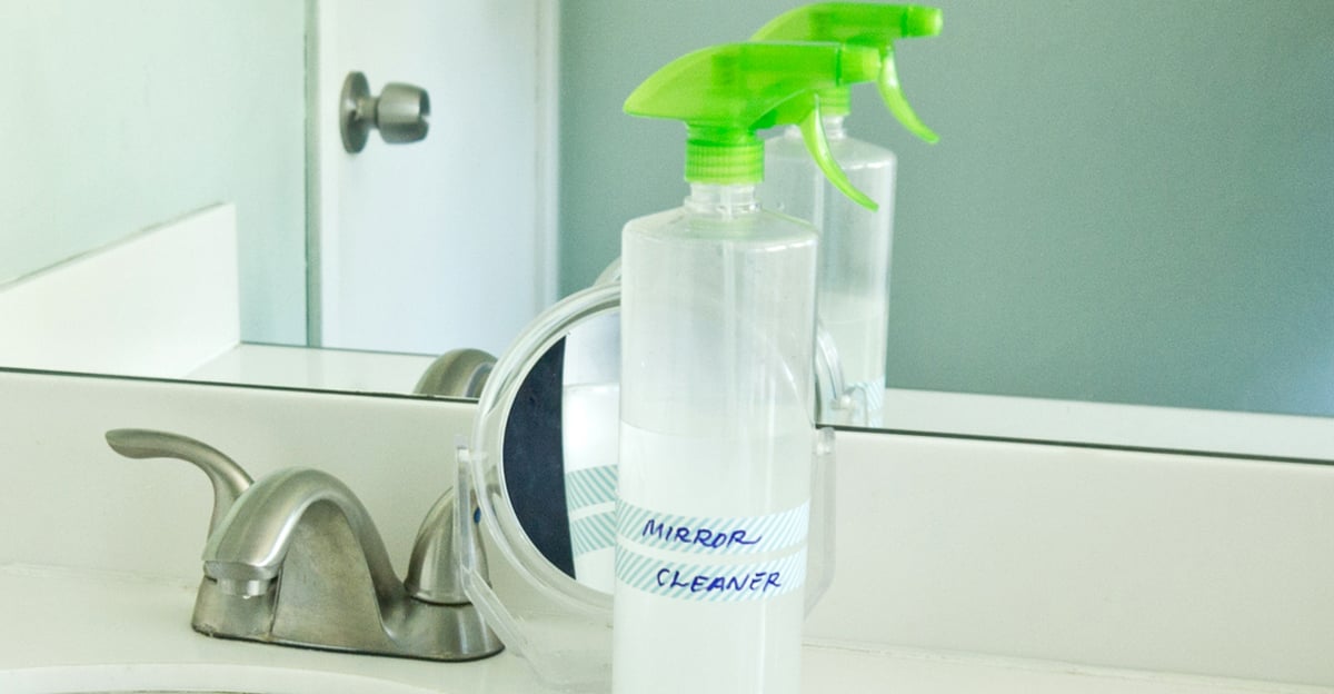DIY Mirror Cleaner | PS Smart Living