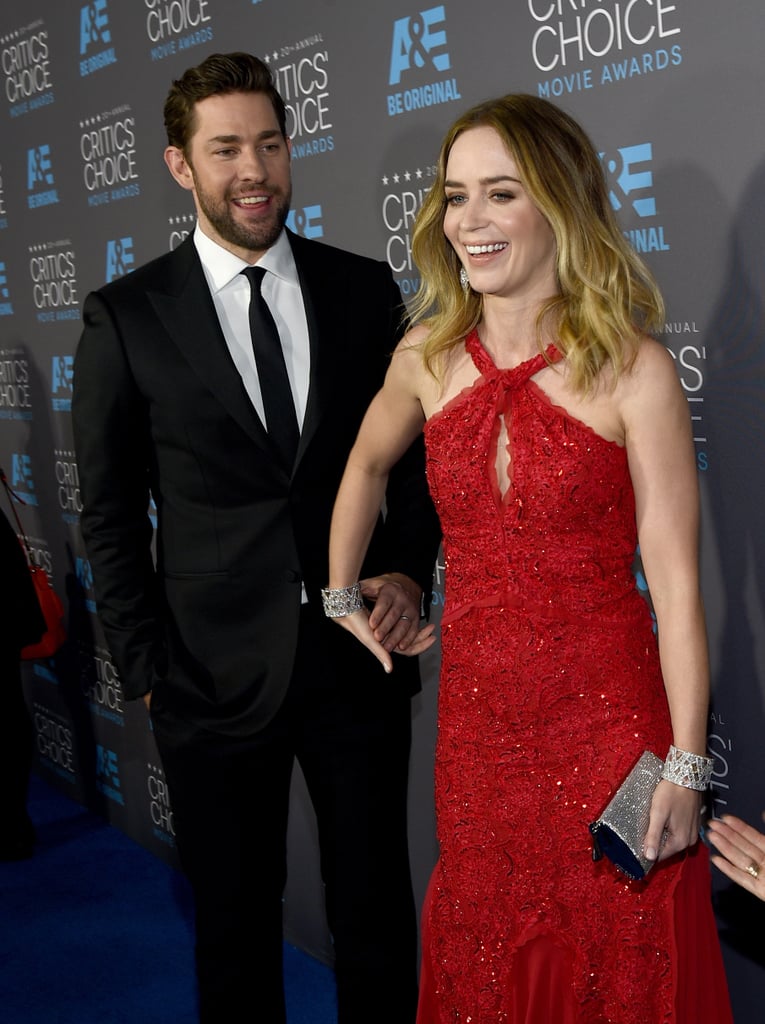 John Krasinski and Emily Blunt Critics' Choice Awards 2015 | POPSUGAR ...