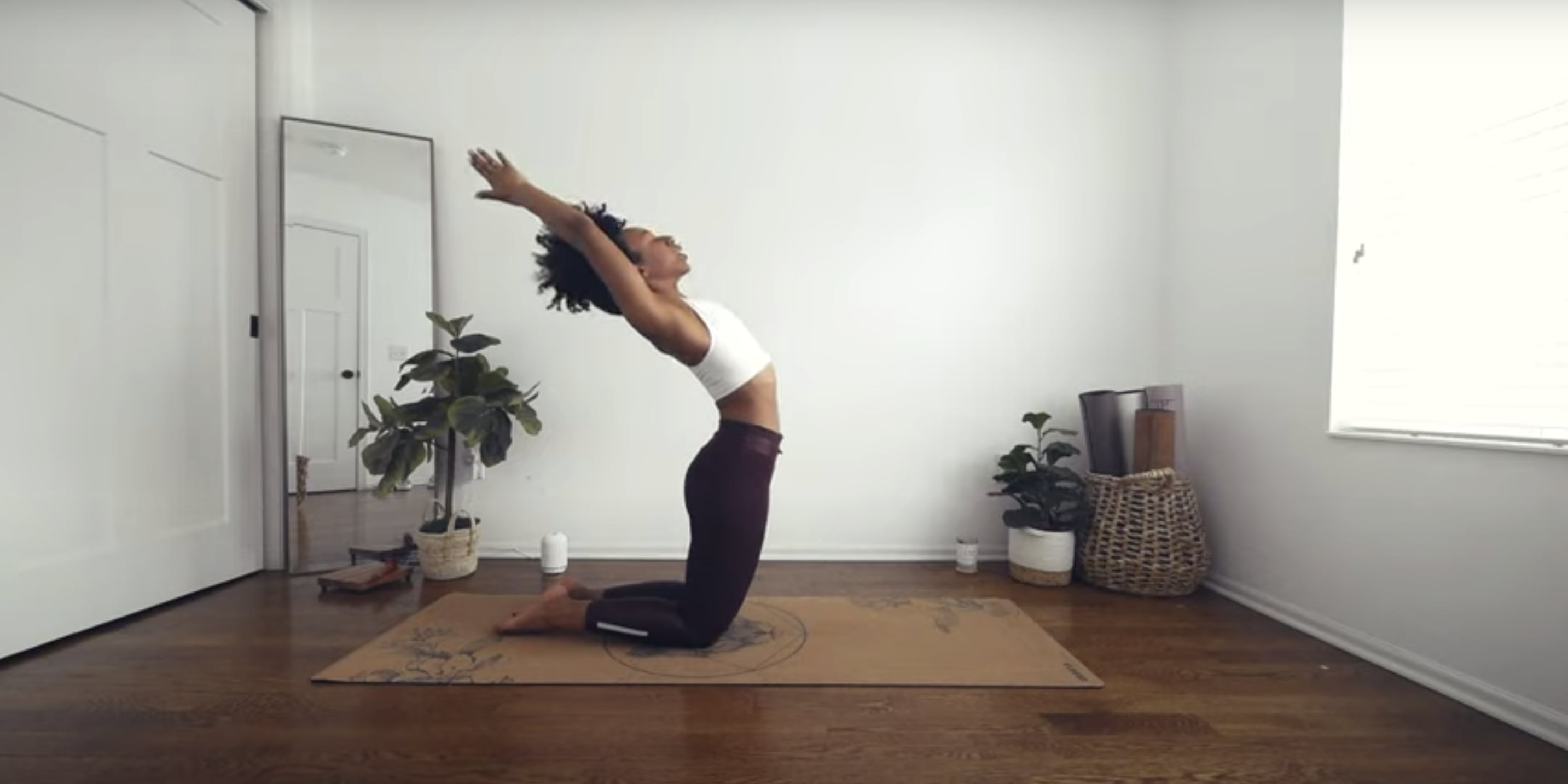 25-Minute Yoga Flow For Cramps by Arianna Elizabeth | POPSUGAR Fitness