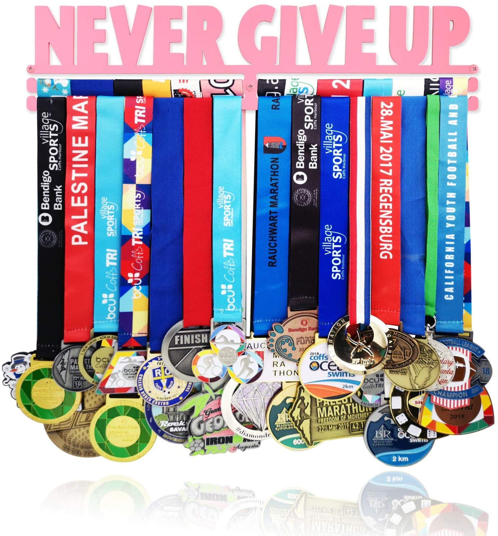 These Sleek Medal Racks Are Great Gifts For Runners | PS Fitness