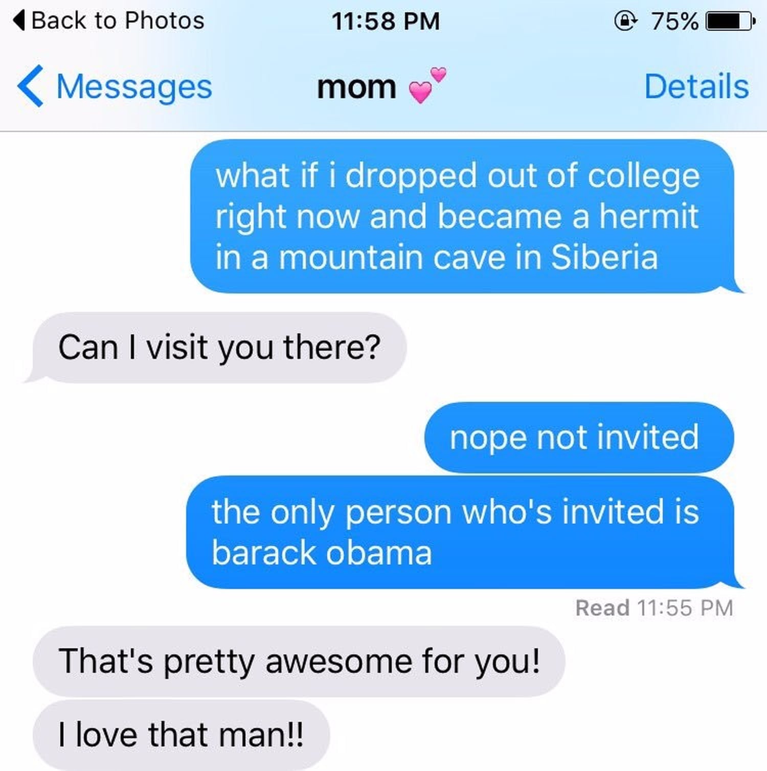 Positive Text Messages From Moms on Twitter | PS Tech