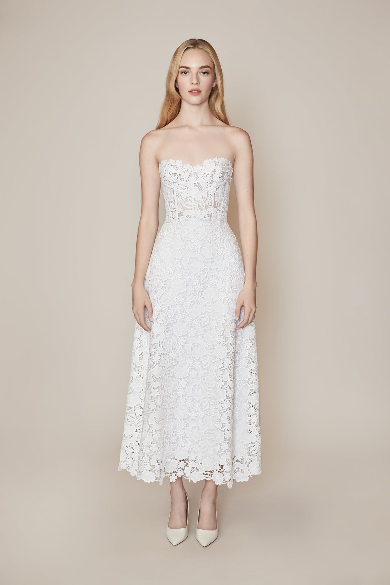 Where to Buy a Simple White Wedding Dress For Small Ceremony | PS Fashion