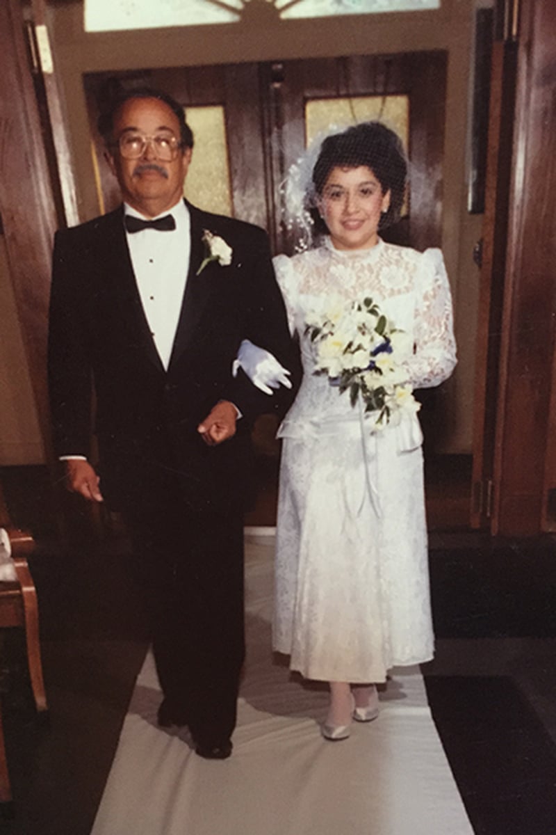 Then-and-Now Mother-Daughter Wedding Pictures | PS Love