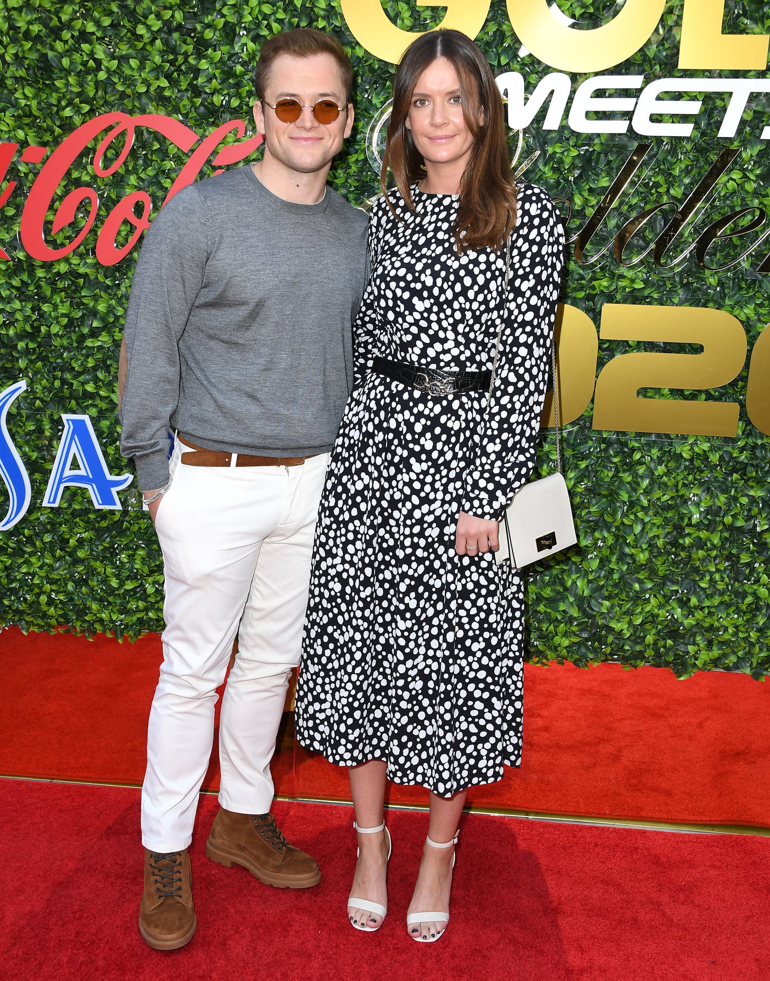 Taron Egerton and Emily Thomas's Cutest Pictures | PS Celebrity