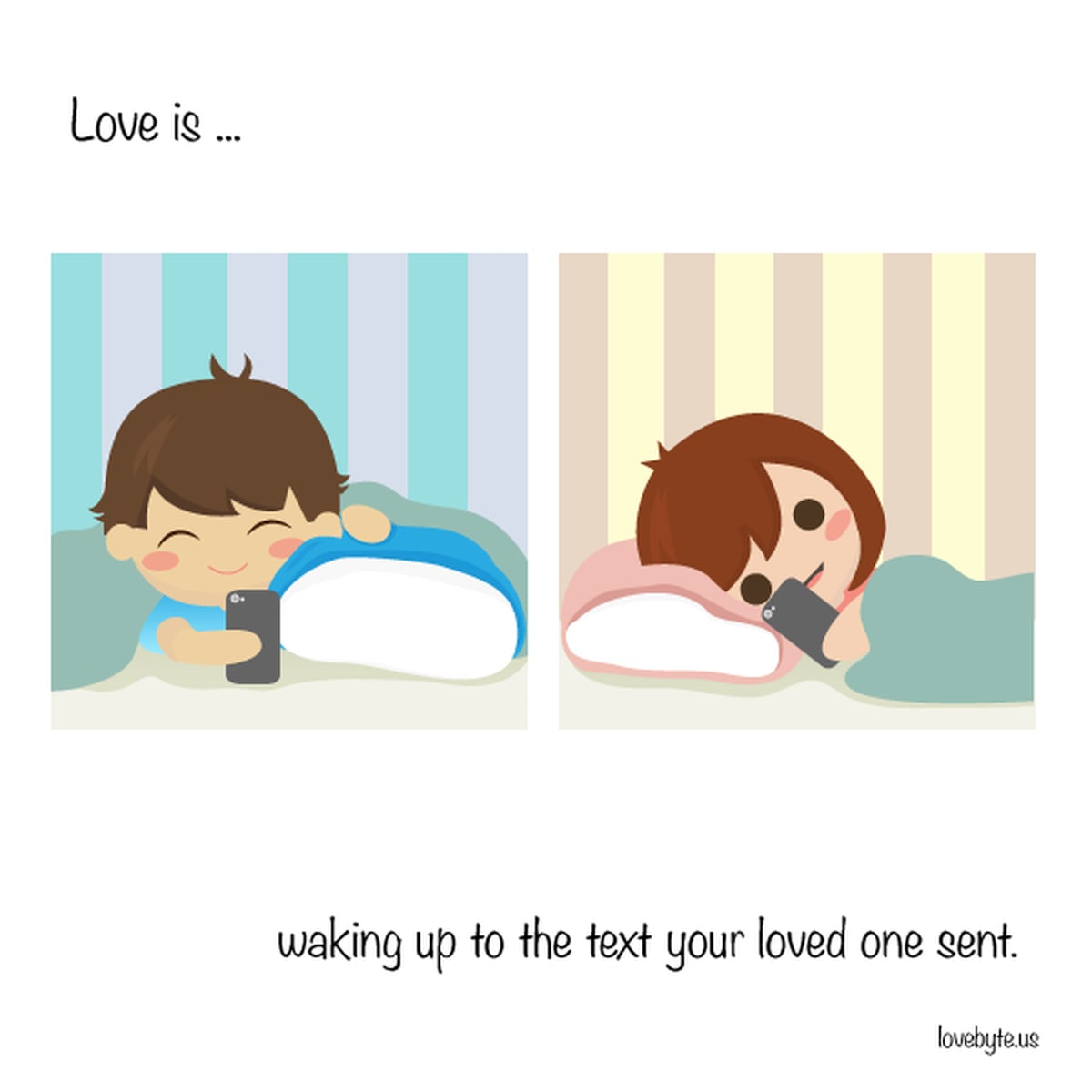 Cute Love Comics by LoveByte | PS Love