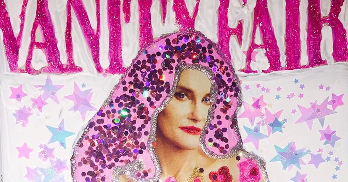Miley Cyrus's Caitlyn Jenner Cake | PS Celebrity