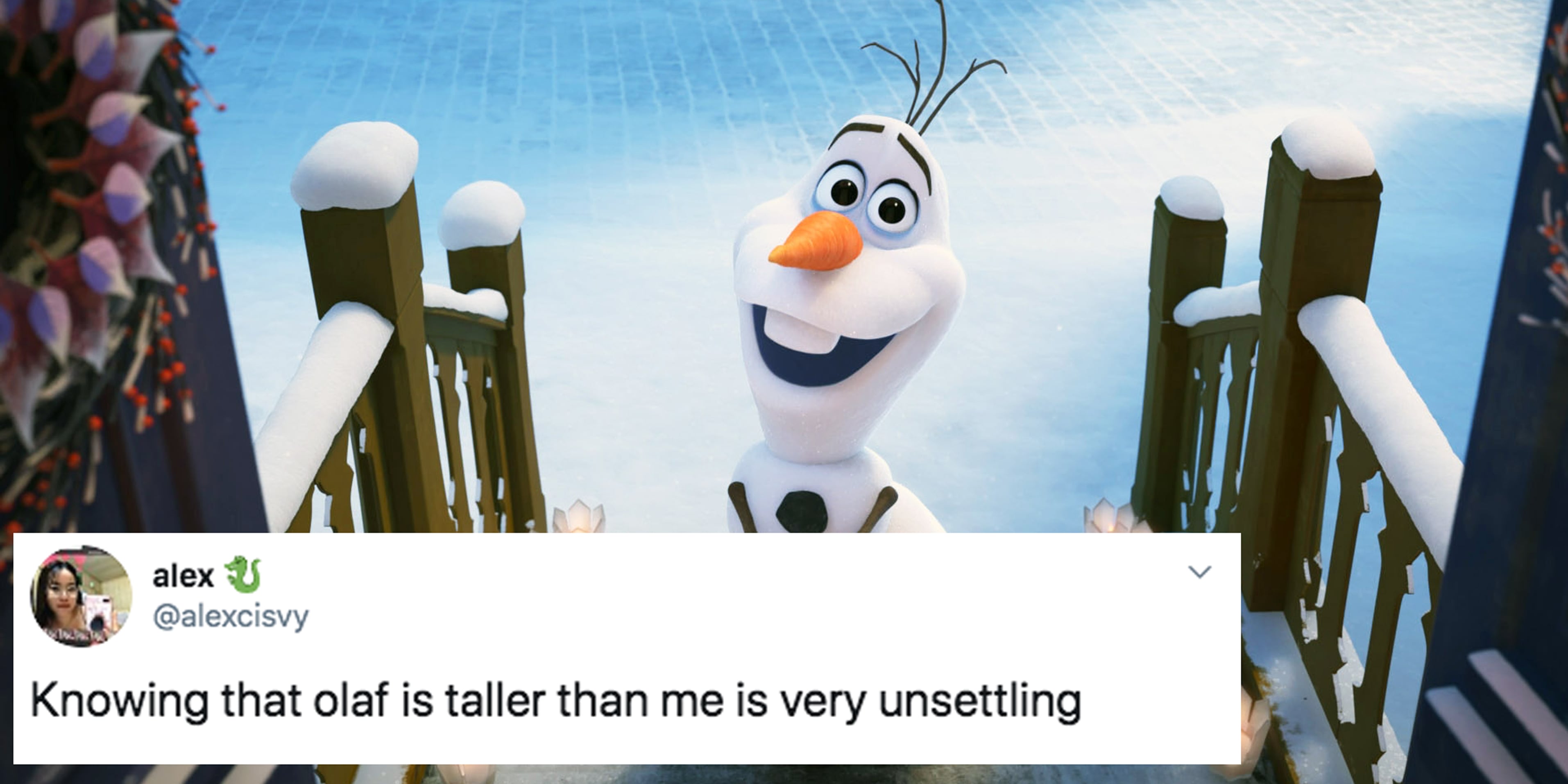 Frozen: Funny Tweets About Olaf's Height | PS Entertainment