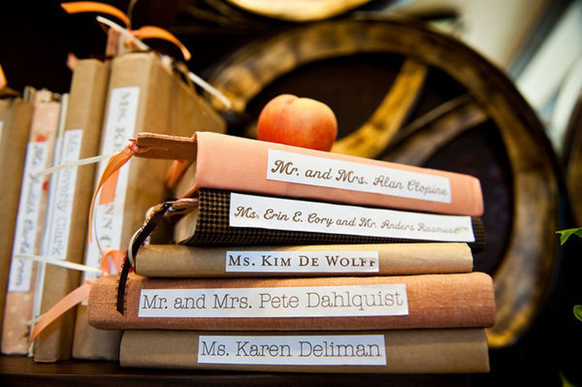 Book Wedding Ideas | PS Love