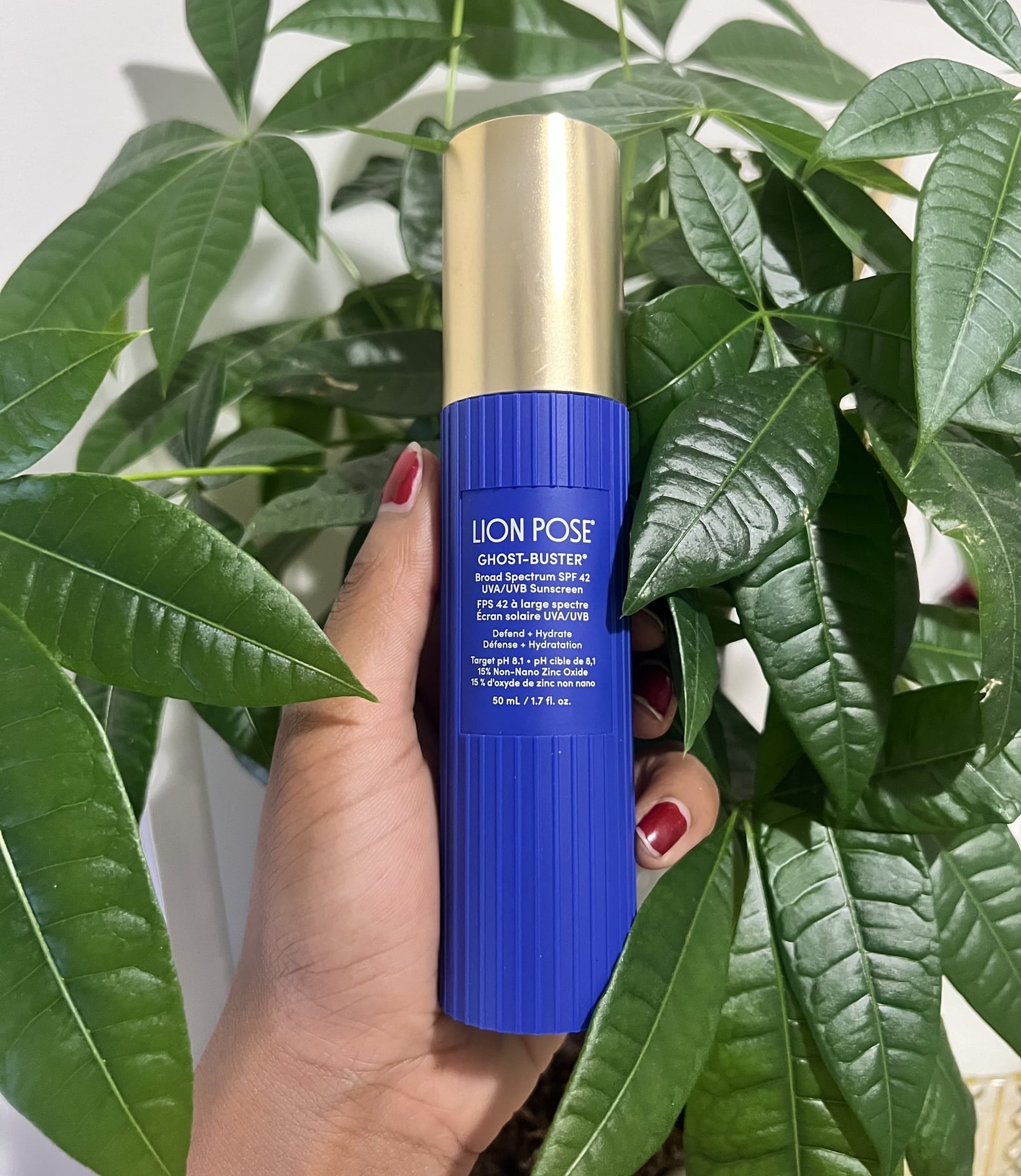 Lion Pose Ghost-Buster Mineral Sunscreen SPF 42 Review | PS Beauty