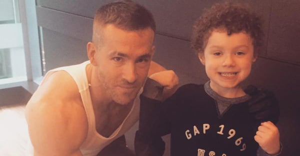 Ryan Reynolds Poses For Photo With Little Boy at the Gym | PS Celebrity