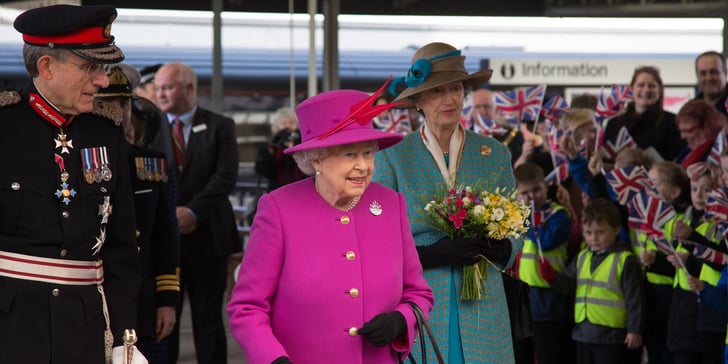 Why Do People Have to Walk Behind the Queen? | POPSUGAR Celebrity