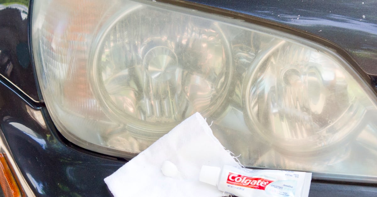 Clean Headlights With Toothpaste | PS Smart Living