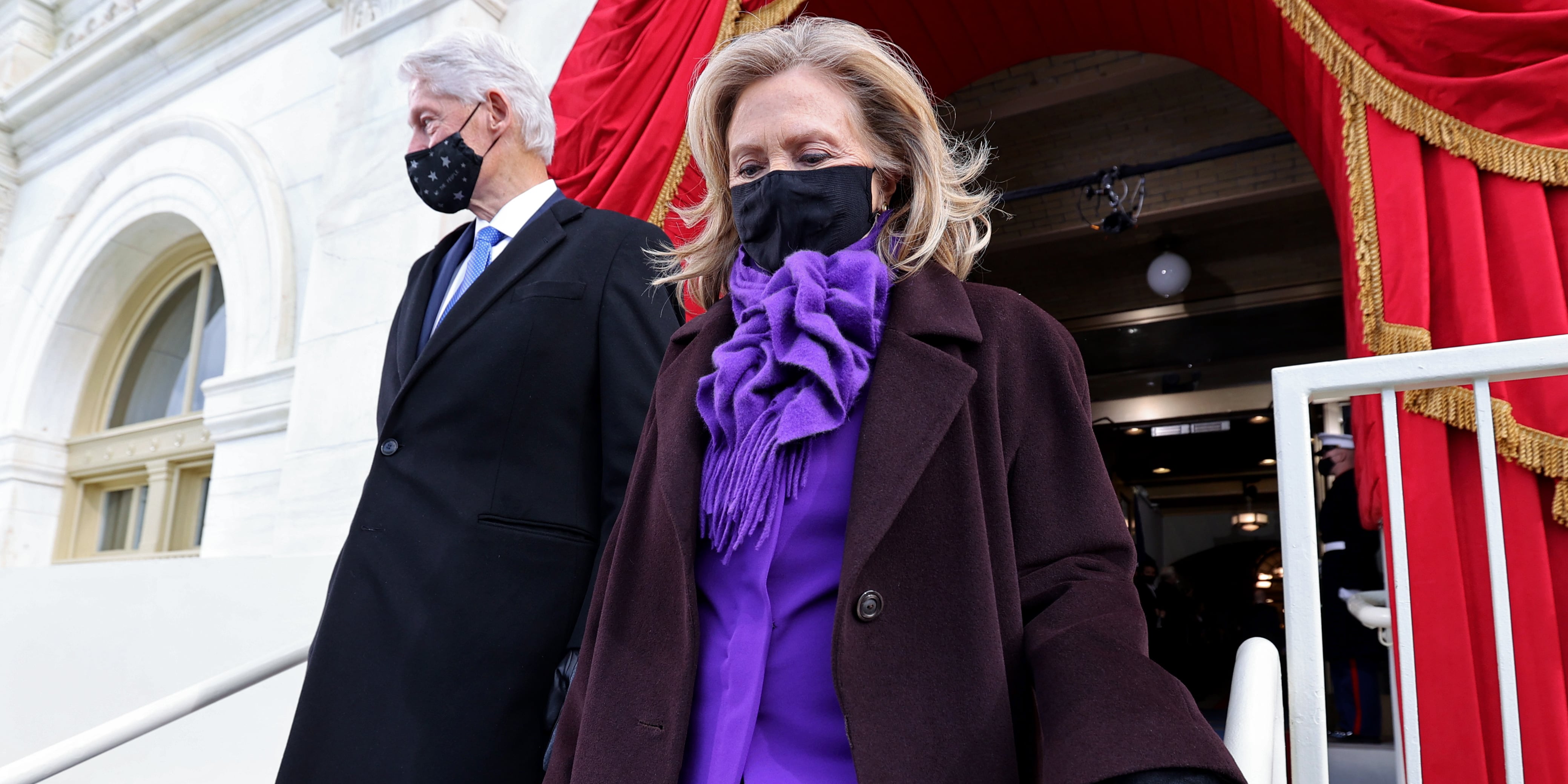 Why Women Wore Purple During the Presidential Inauguration | POPSUGAR ...