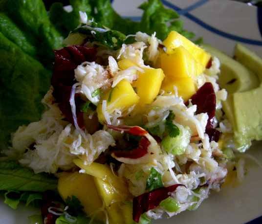 Healthy & Easy Crab Salad