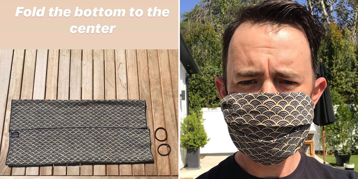 How to Make DIY No-Sew Non-Medical Face Masks | Video | POPSUGAR Smart ...