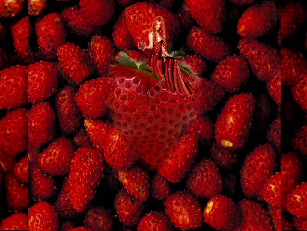 2nd Version: Strawberry Lady | as promised to Monique - not only one ...