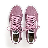 Pink Glitter Vans Sneakers | POPSUGAR Fashion