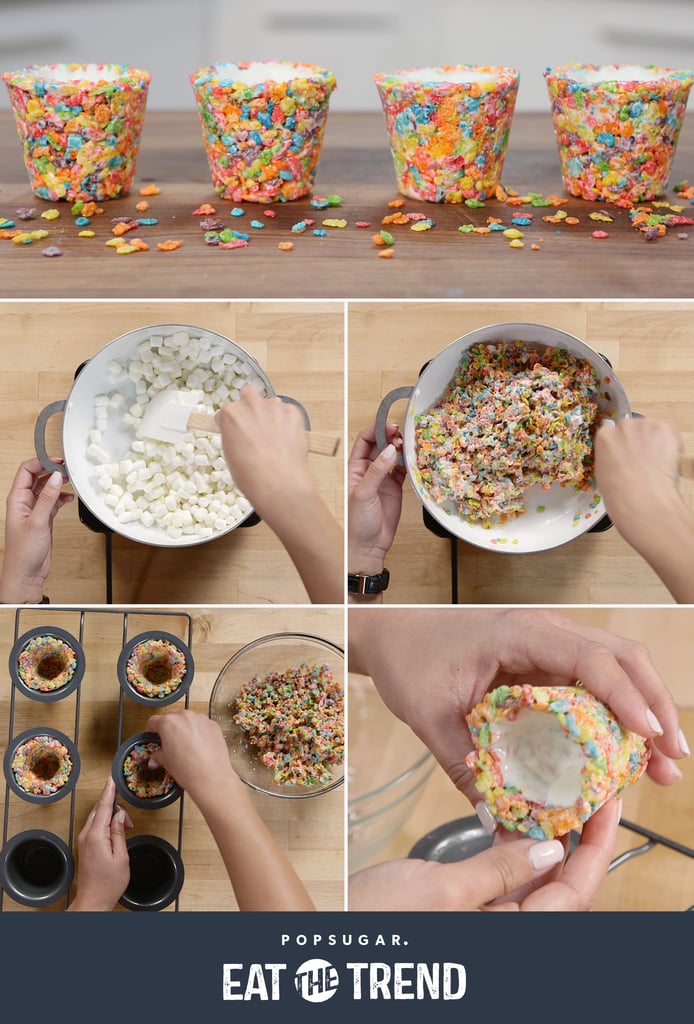 Fruity Pebbles Cereal Shot Glass Recipe | POPSUGAR Food