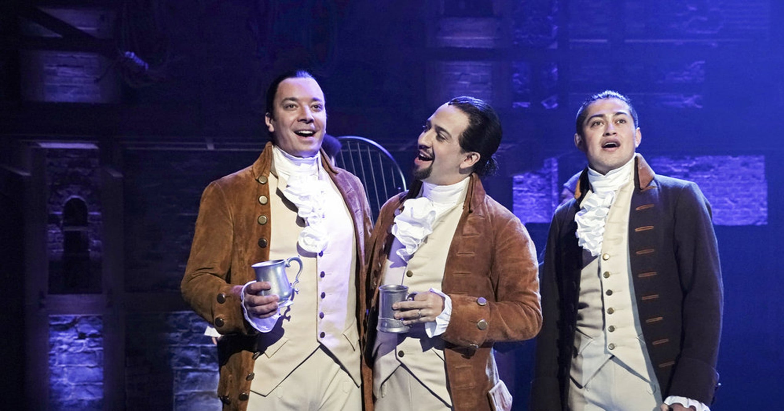 Jimmy Fallon Sings The Story of Tonight With Hamilton Cast | POPSUGAR ...