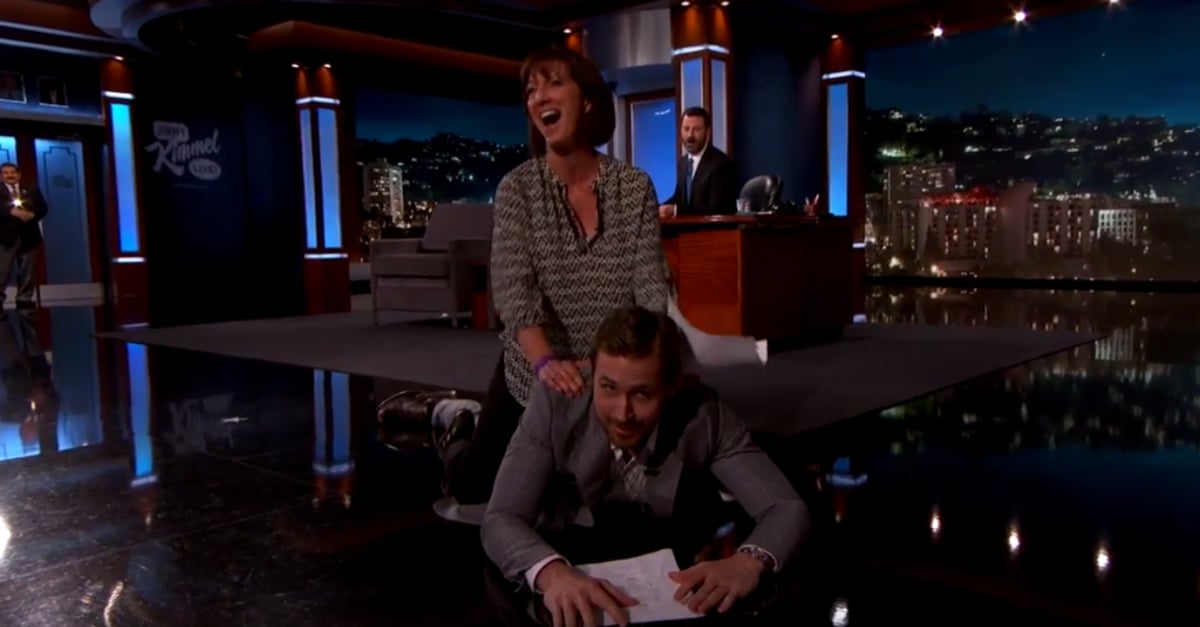 Ryan Gosling Acts Out Movie Scene With a Fan 2016 | PS Celebrity