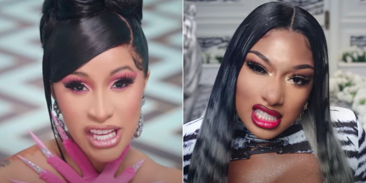 Cardi B and Megan Thee Stallion WAP Music Video Beauty Looks | POPSUGAR ...