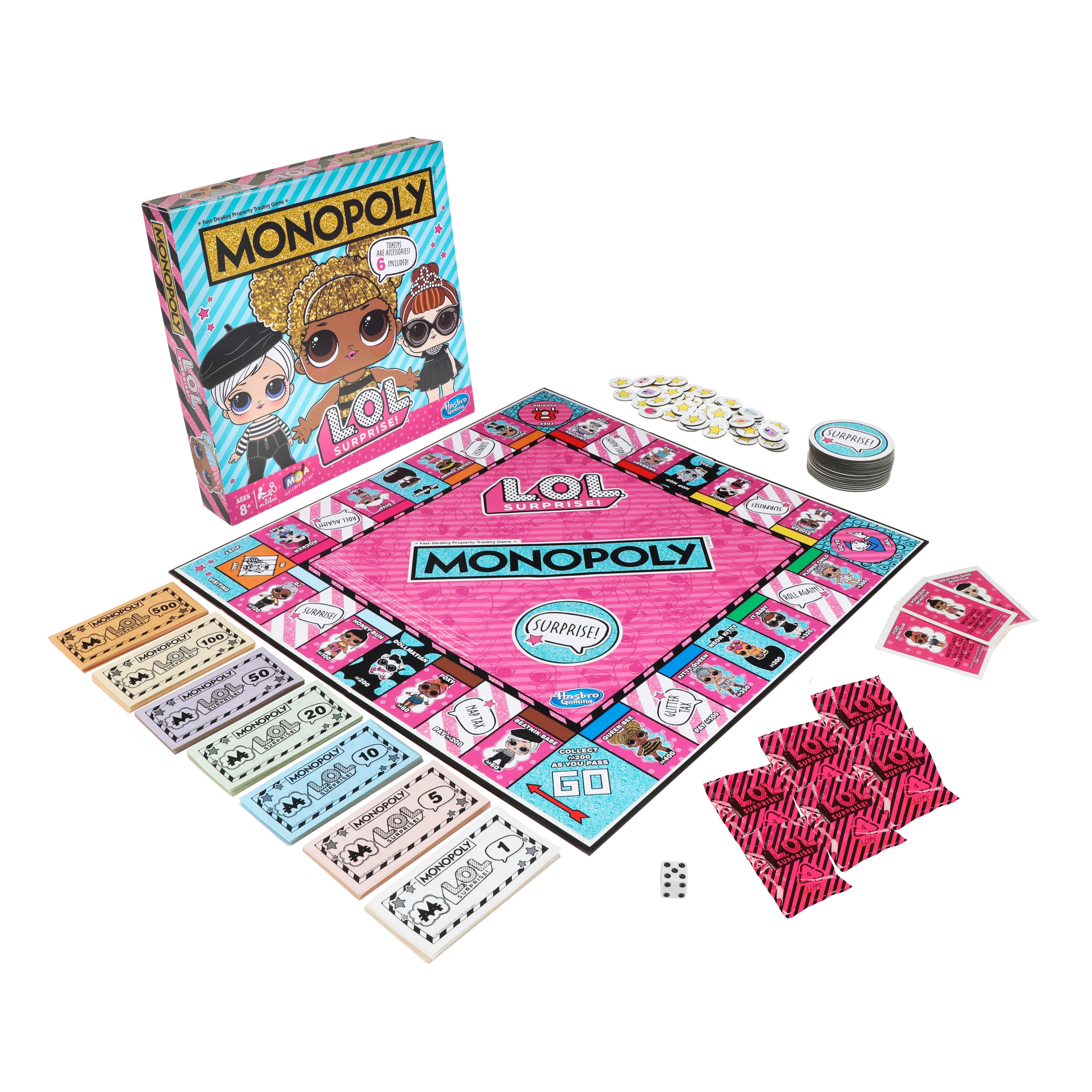 Hasbro LOL Surprise Monopoly Game 2019 | PS Family