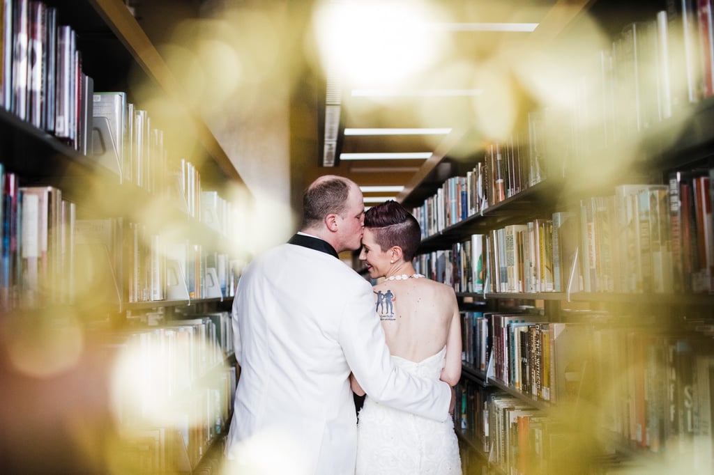 Library Wedding | POPSUGAR Love & Sex